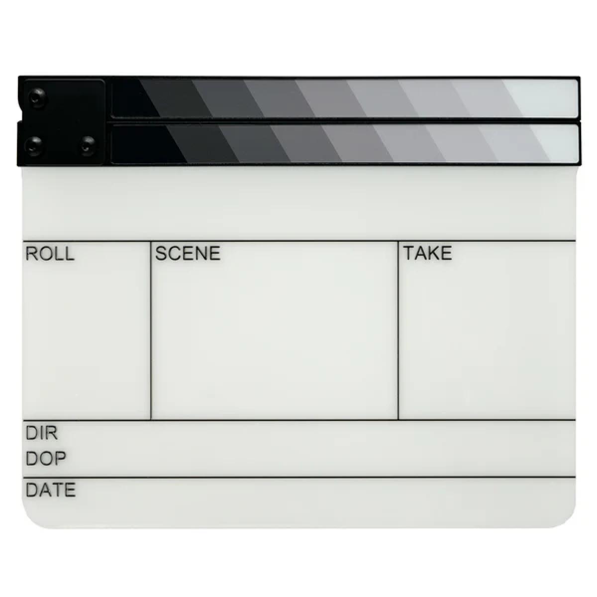 Filmsticks Gripsticks Clapperboard Kit – Medium Board USA Version ...